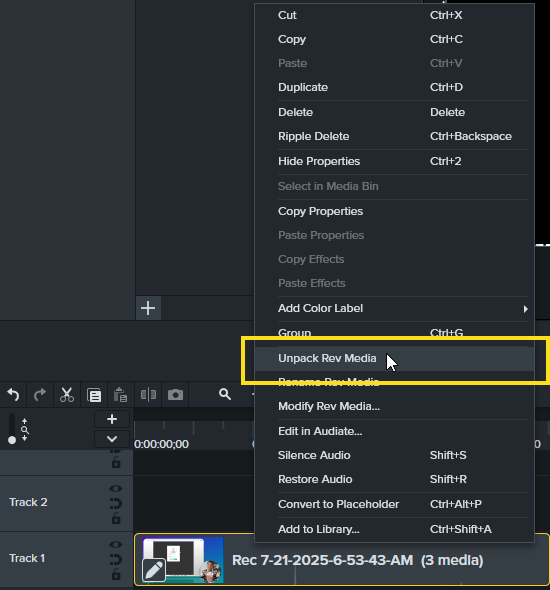 Introduction to Rev Media | Camtasia Tutorial