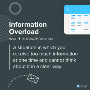 Information Overload is Real: Here's How to Manage It | TechSmith