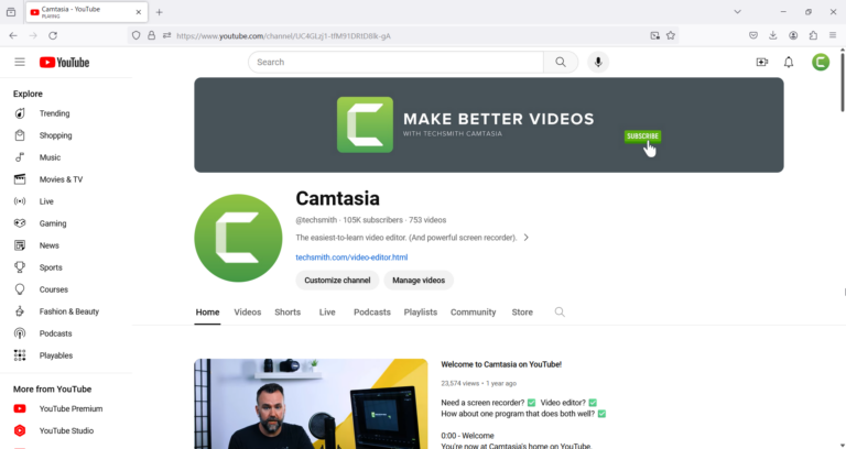 How to Make a YouTube Channel: Step-by-Step Guide | TechSmith