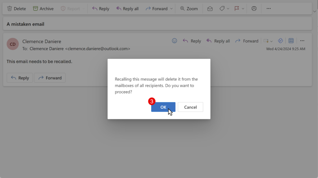 How to Recall an Email in Outlook | TechSmith