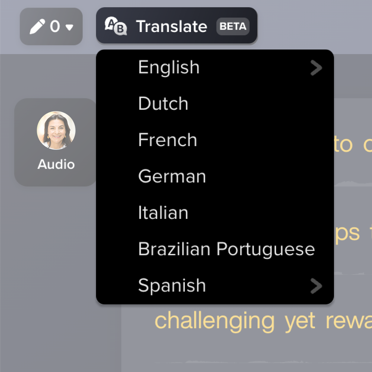 Voice Translator - Camtasia Audiate | TechSmith